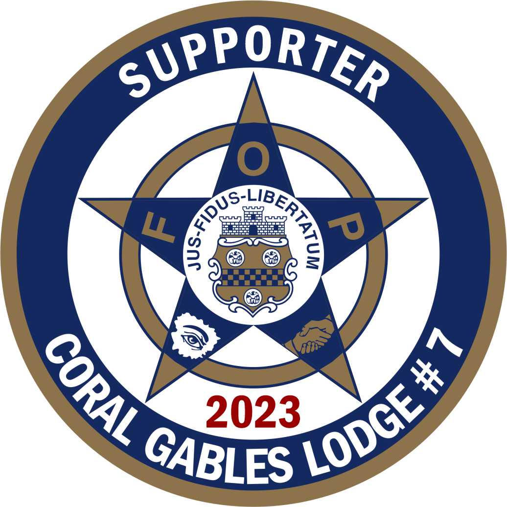 $100 Donation – CORAL GABLES FOP